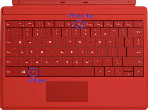 Capture Screen And Save The Screenshots On Surface Pro Quickly